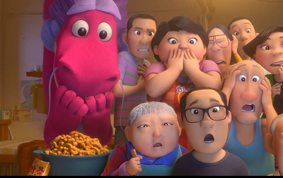 Wish Dragon movie review 2021 | Movie Review Mom